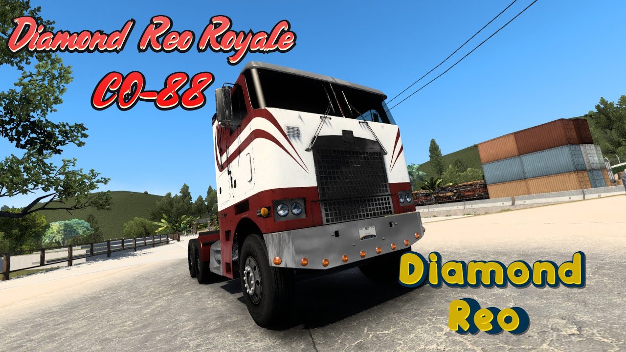 American Truck Simulator 🚛| Diamond-Reo / Deutz BF8L513LC |🚛 #193 # ...