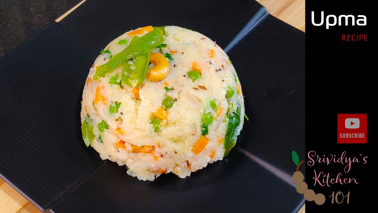Upma Recipe | Rava Upma Recipe | How To Make Sooji Ka Upma Recipe ...