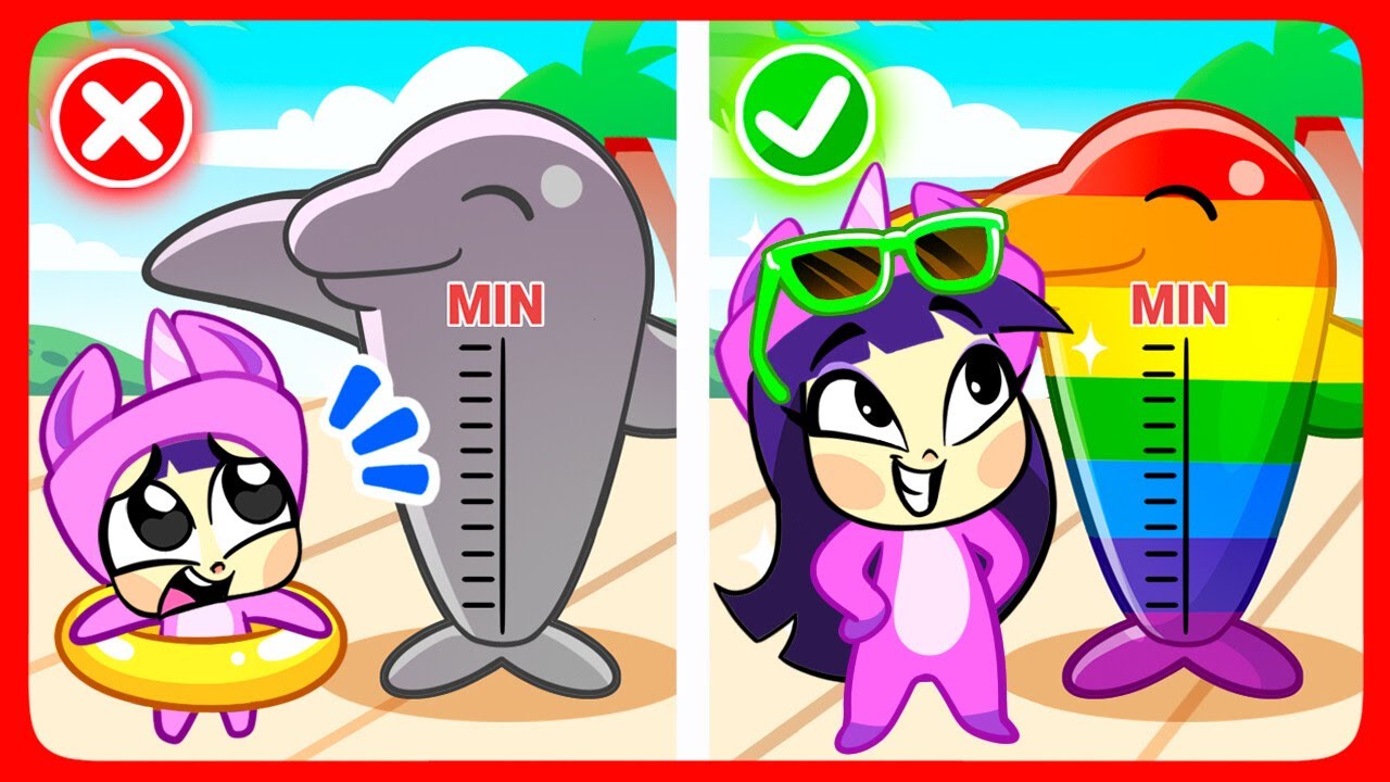 🏖🚫 Safety Rules In The Pool! ⛔ 🛟 Play Safe in The Swimming Pool! 🛟 ...