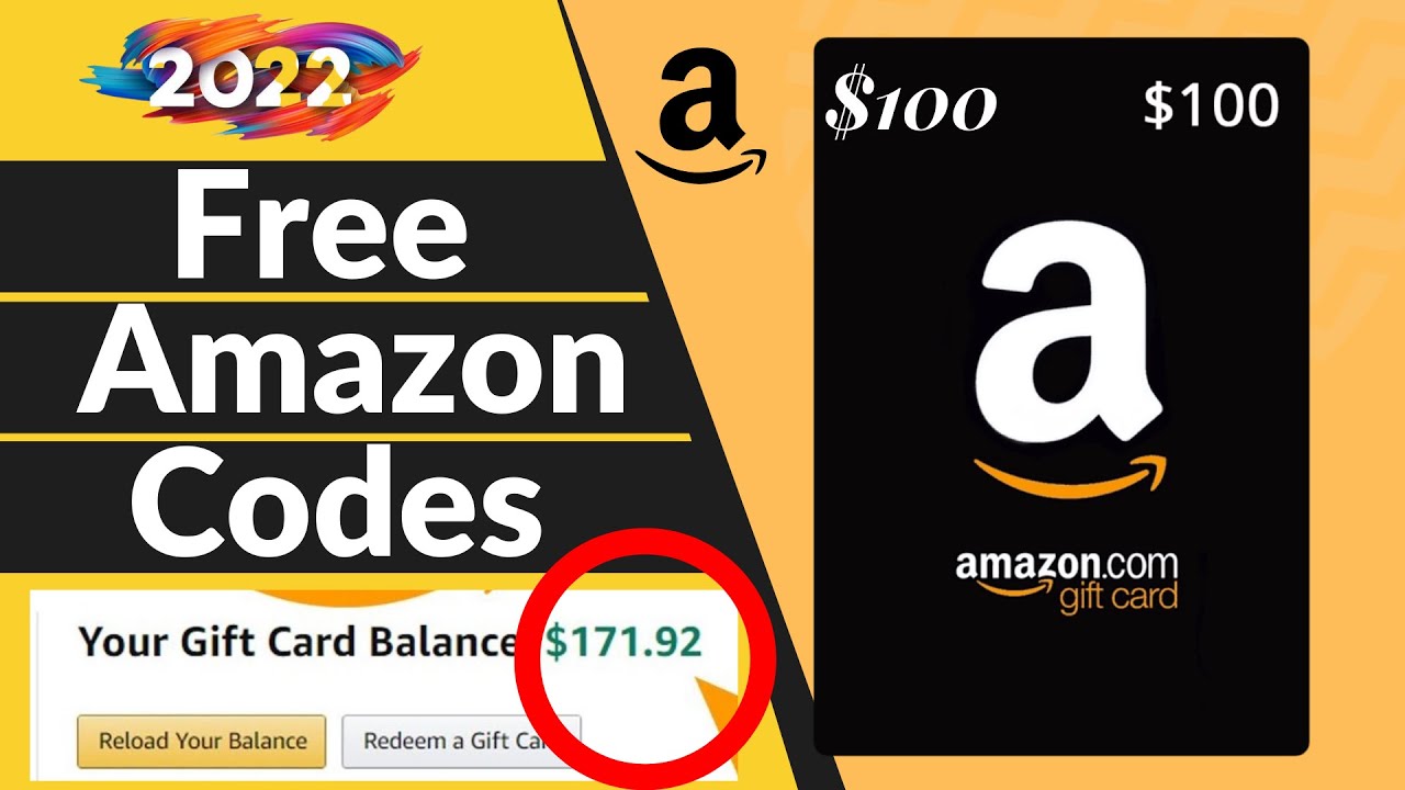 Free amazon gift card codes Free amazon codes [2022] - YouTube