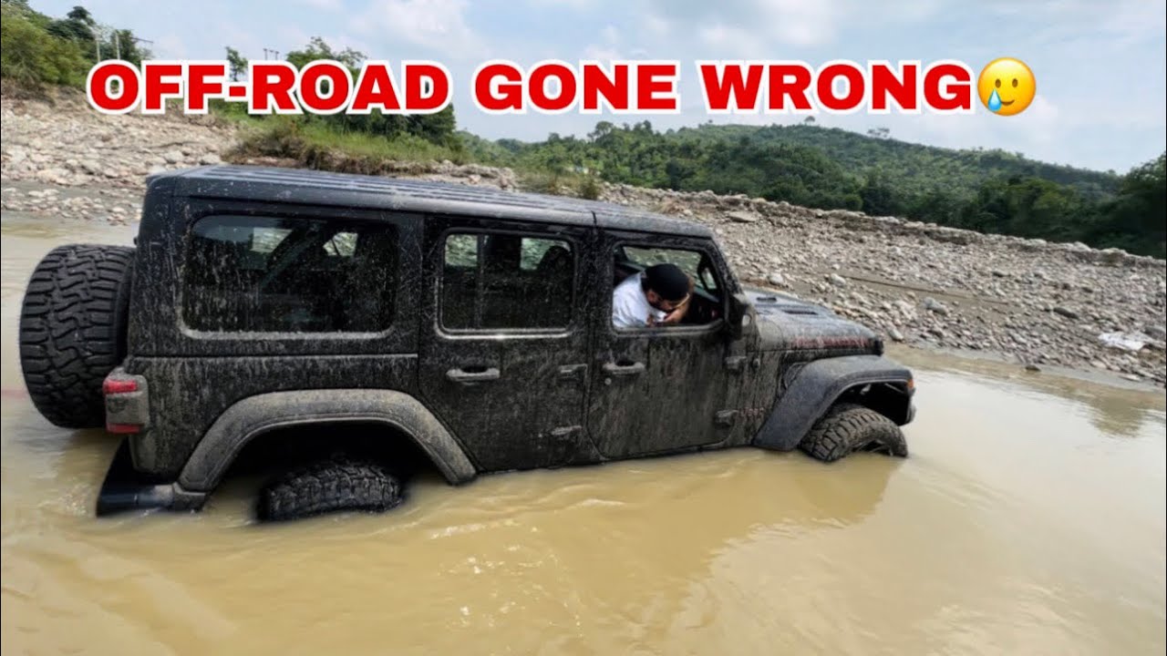 JEEP WRANGLER RUBICON FIRST OFF-ROAD GONE WRONG😢| ISHAN 8777 | - YouTube