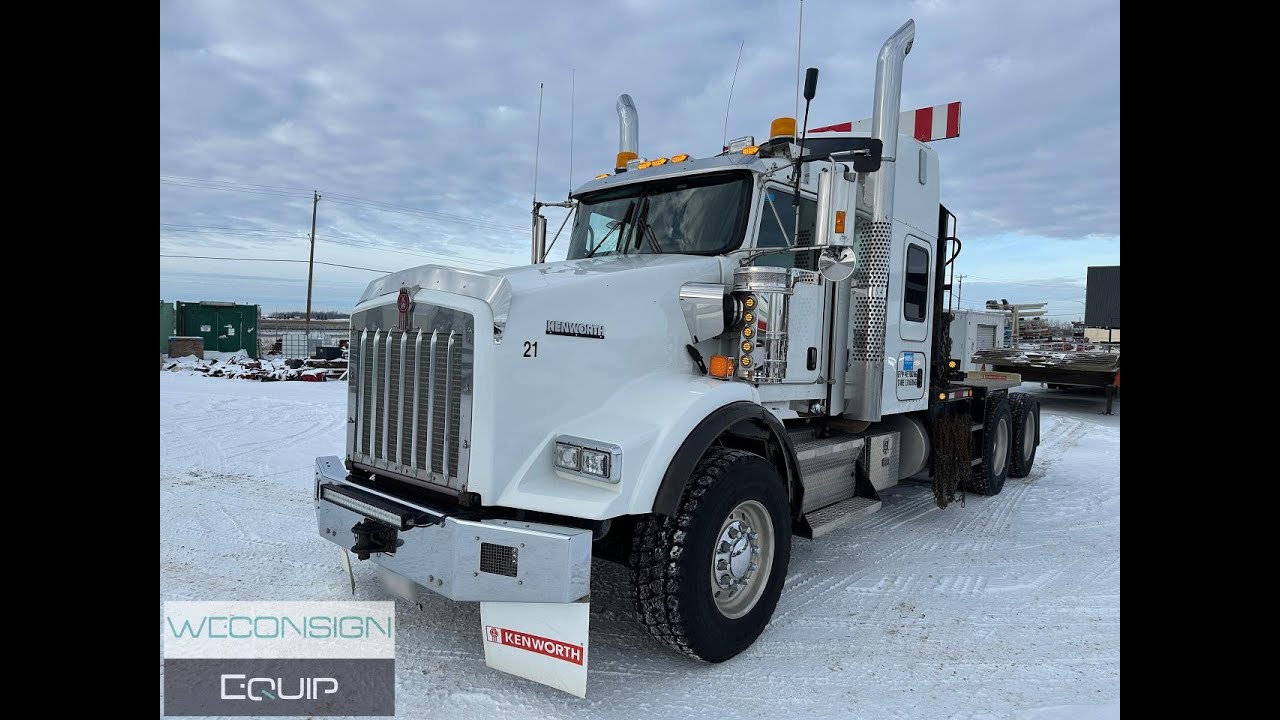 FOR SALE: 2020 Kenworth T800 TA Winch Truck - YouTube