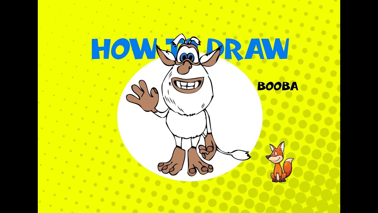 How to draw Booba - RUSSIAN VERSION - DRAWING LESSON - LEARN TO DRAW ...