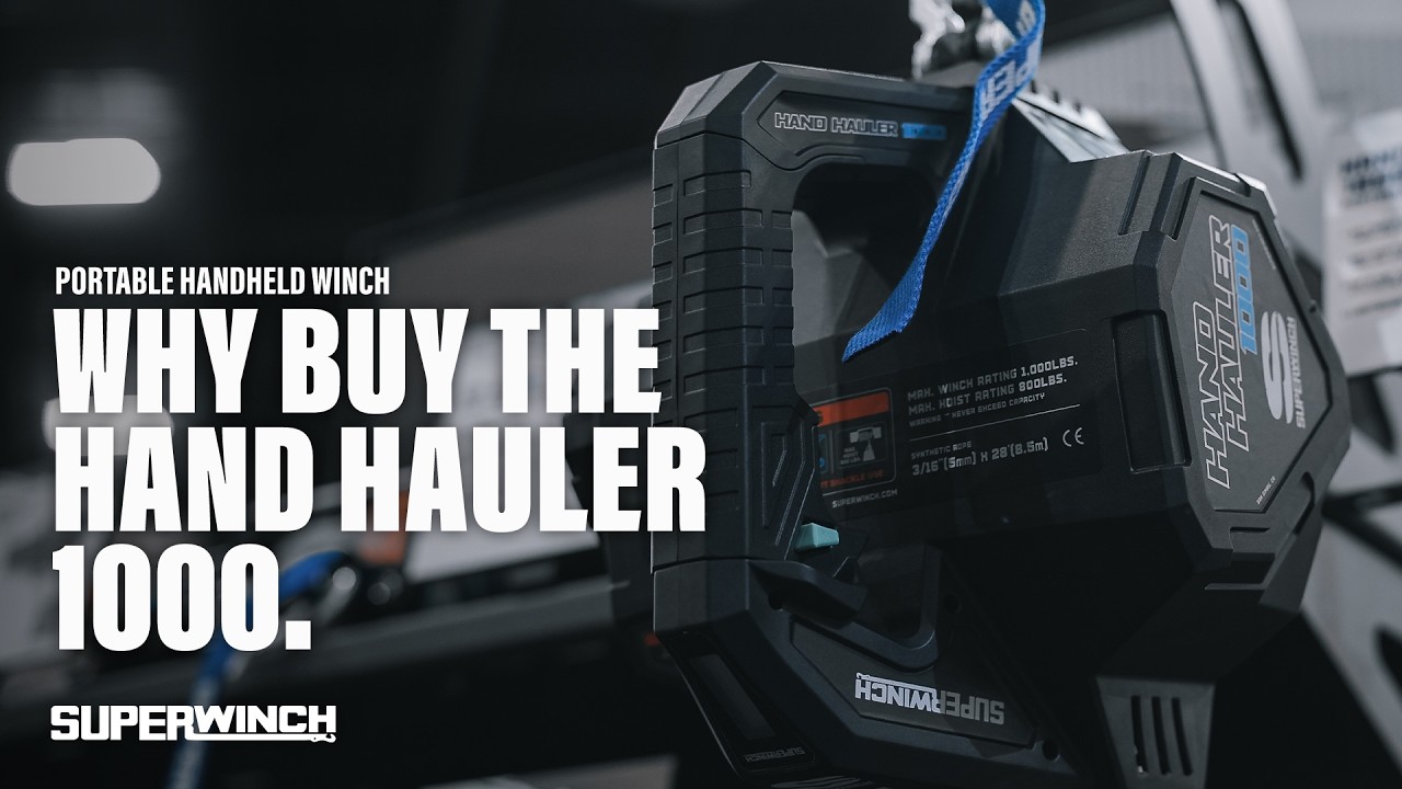 Why Buy The NEW Superwinch Hand Hauler 1000? - YouTube