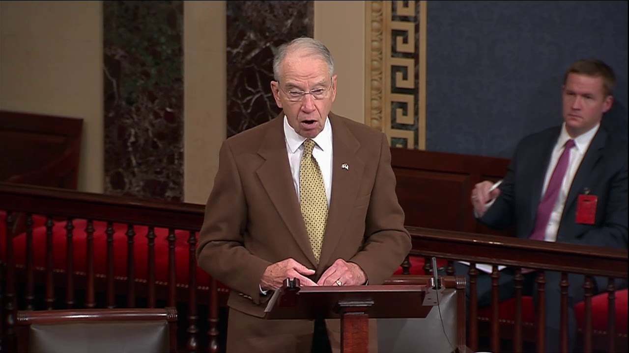 Grassley On the Nomination of Stephanos Bibas to Serve on the 3rd U.S ...