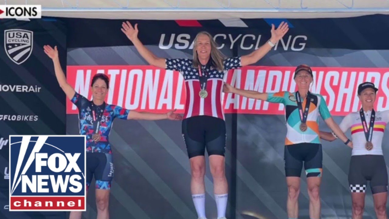 USA cyclist BLINDSIDED after trans athlete secures victory - YouTube