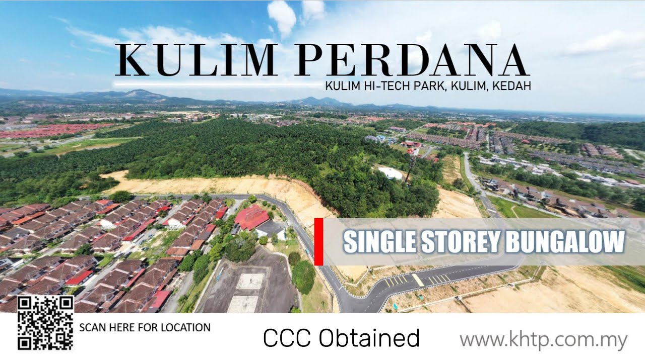 Single Storey Bungalow in Kulim Perdana, Kulim Hi-Tech Park - YouTube