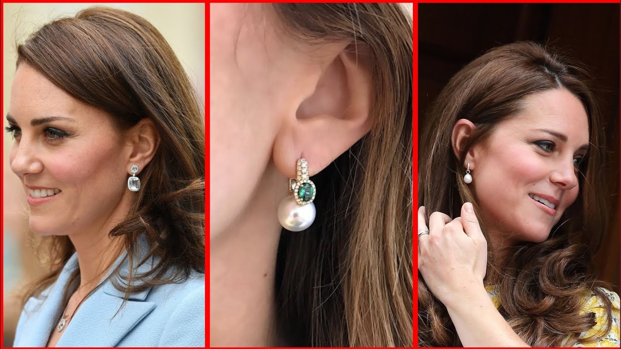 Kate Middleton earings design earings collection #katemiddleton # ...