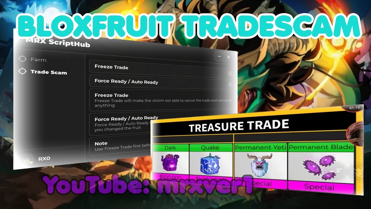 BEST BLOX FRUIT TRADE SCAM SCRIPT 2025 (SCRIPT IN COMMENTS OR ...