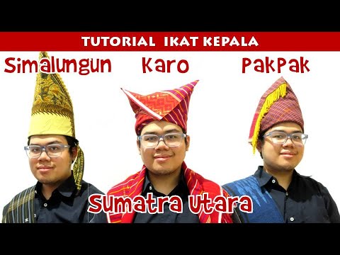 Cara Memakai GOTONG SIMALUNGUN, BULANG-BULANG KARO, dan BULANG-BULANG ...