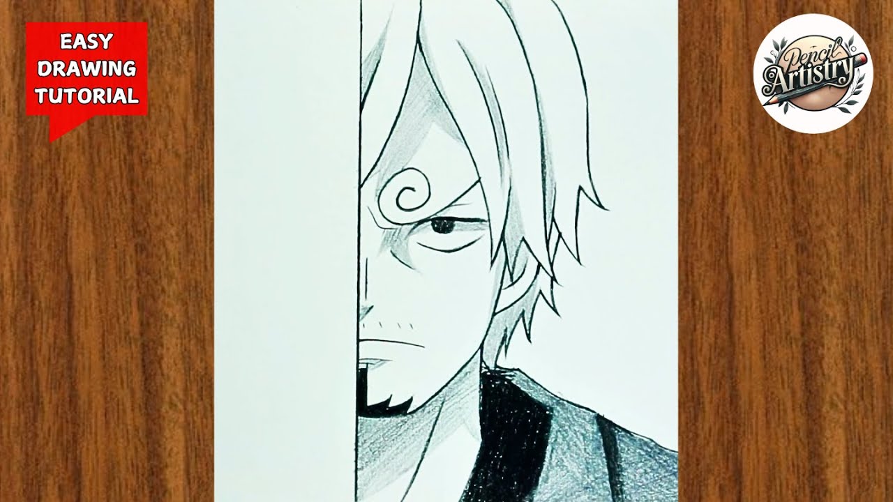 🔥🎨 How to draw Sanji - [One Piece] step by step || How to draw anime ...