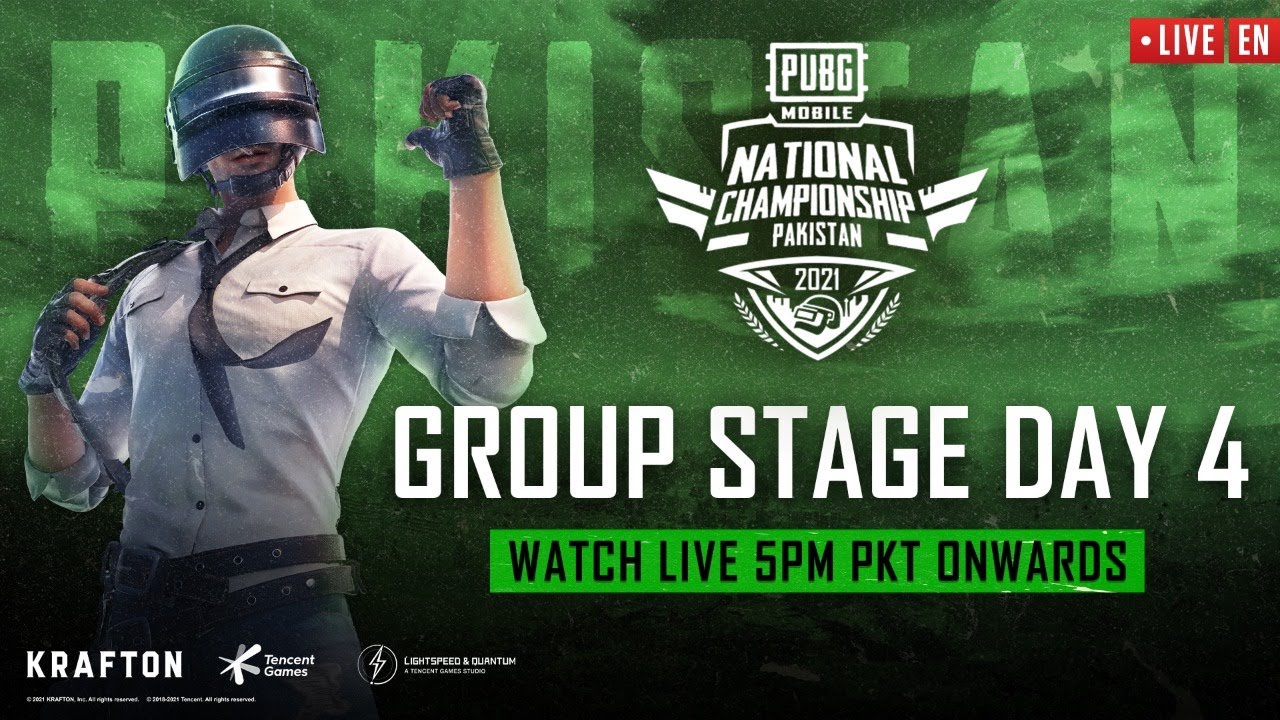[EN] PMNC 2021 - Pakistan | Group Stage - Day 4 | PUBG MOBILE National ...