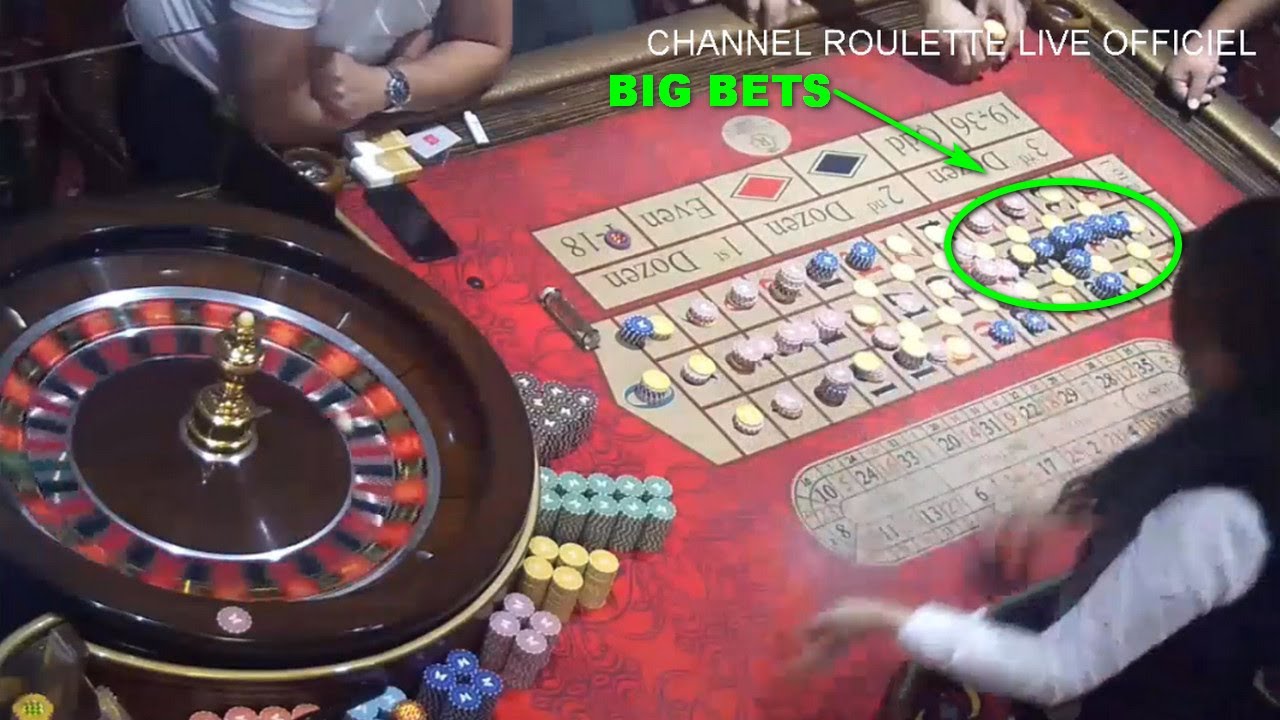 LIVE CASINO IN TABLE BIG BETS IN ROULETTE LAS VEGAS OF 21/03/2024 - YouTube