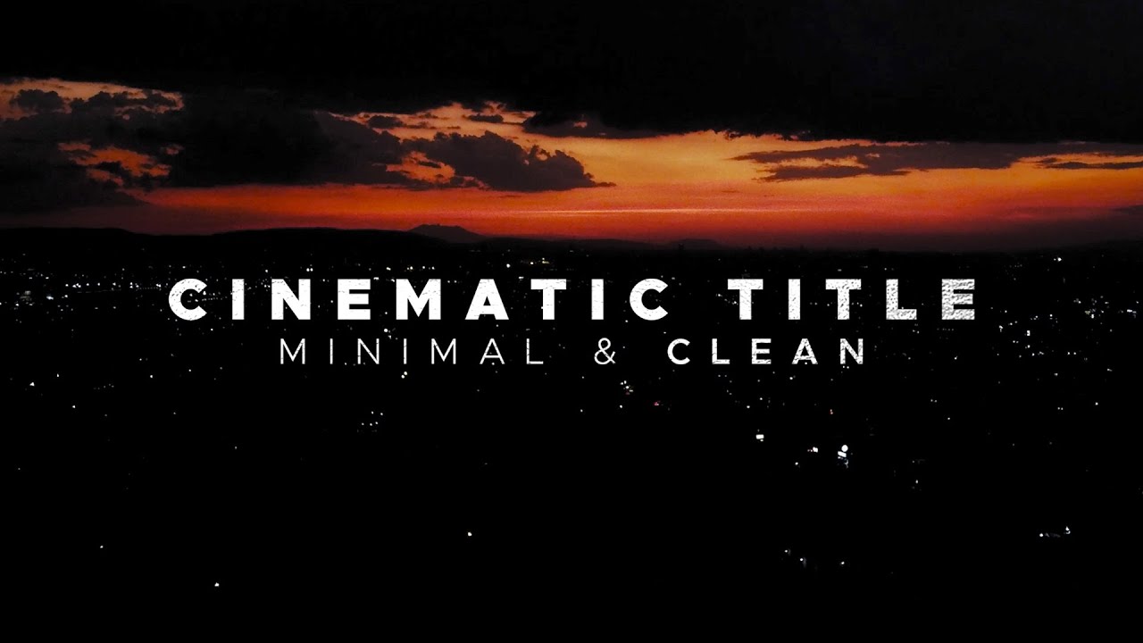 Easy Cinematic Title Intro in Filmora | Cinematic Title in Filmora X # ...