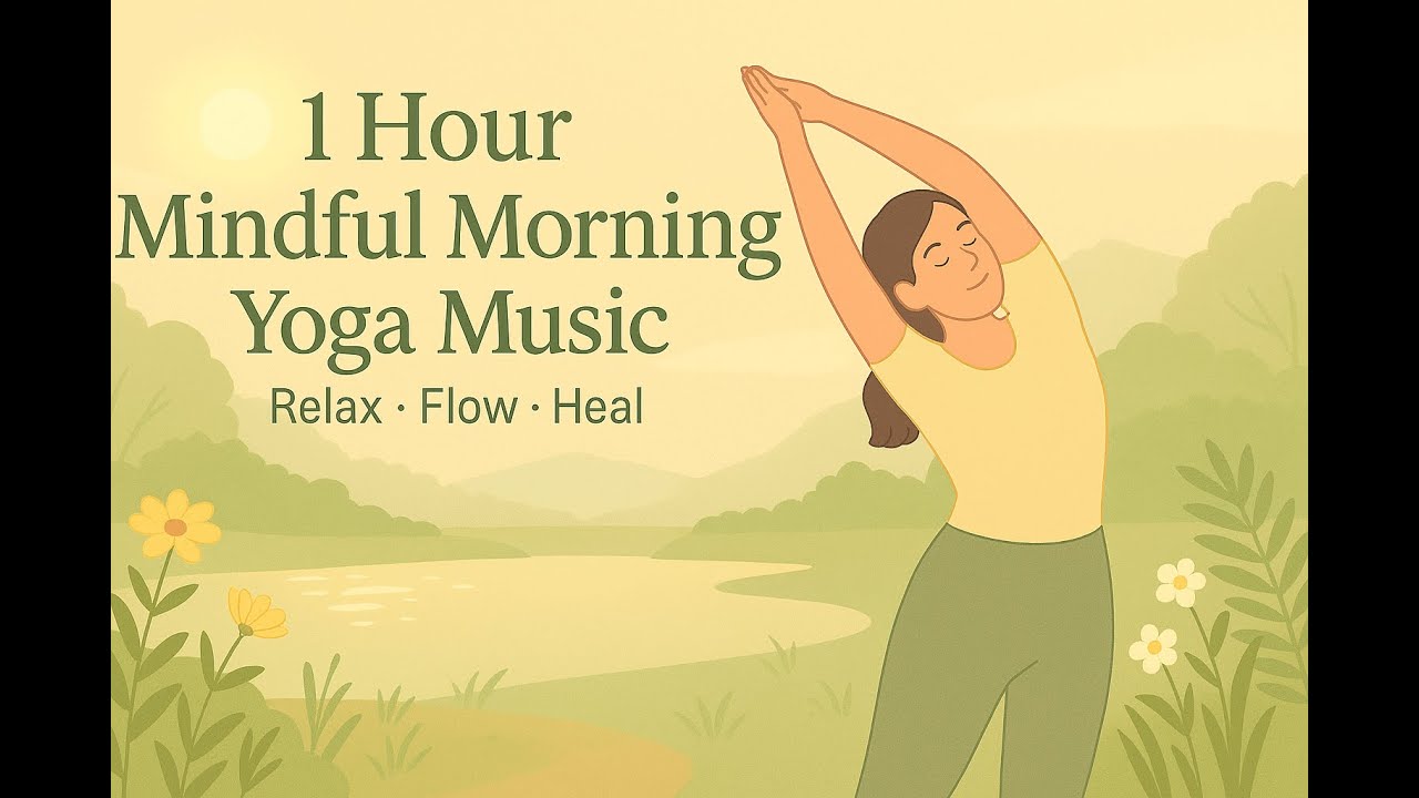 1 Hour Mindful Morning Yoga Music | Relax · Flow · Heal - YouTube