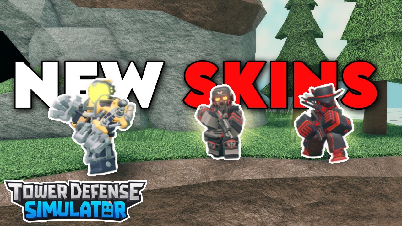 NEW SKINS SHOWCASE | NEW CC SKIN | 2 NEW NORMAL SKINS | Roblox Tower ...
