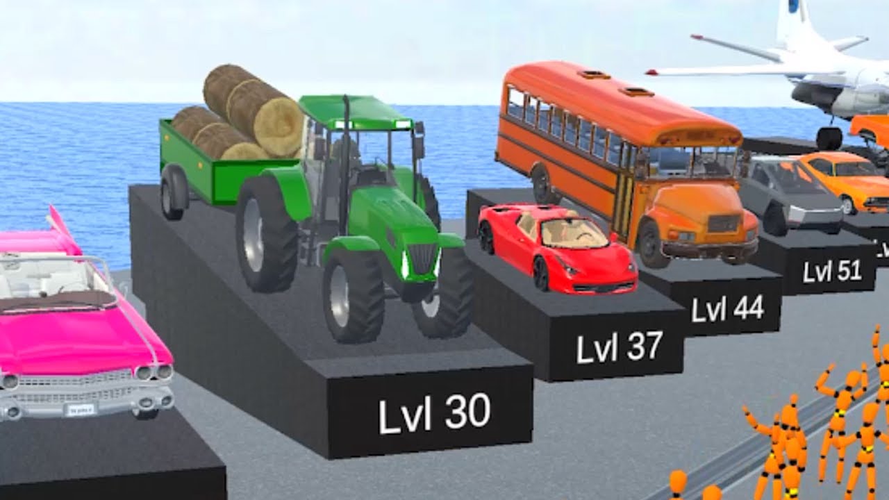 Car Crash Master 3D - All Levels Gameplay Android,ios (Part 2) - YouTube