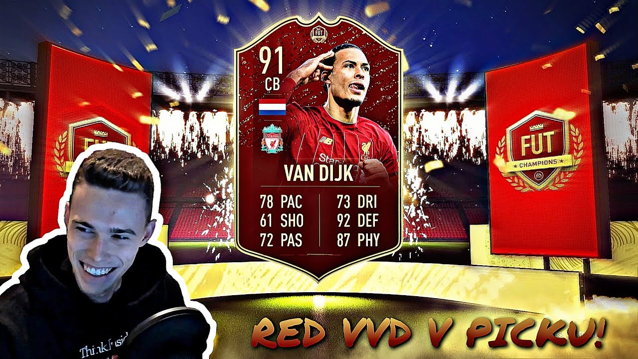 IF 91 VAN DIJK V PLAYERS PICKU! FIFA 20 ULTIMATE TEAM - YouTube