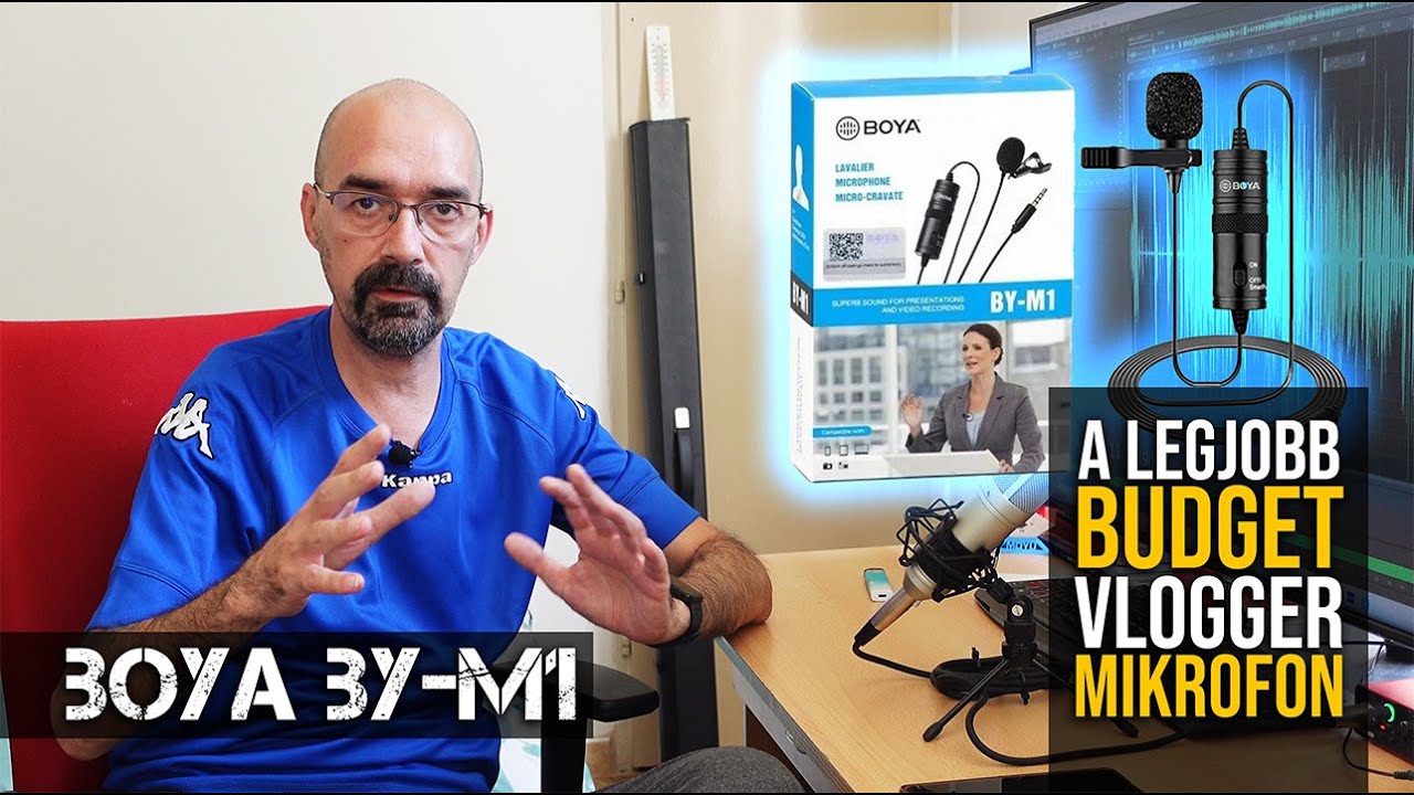 BOYA BY-M1 – A legjobb hordozható vlogger mikrofon - YouTube