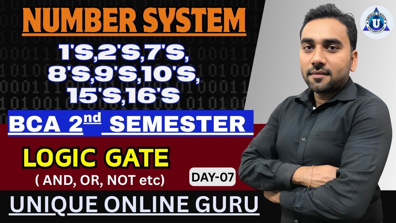 DIGITAL ELECTRONICS | BCA 2nd Sem |All Universities| BINARY CODES & Its ...