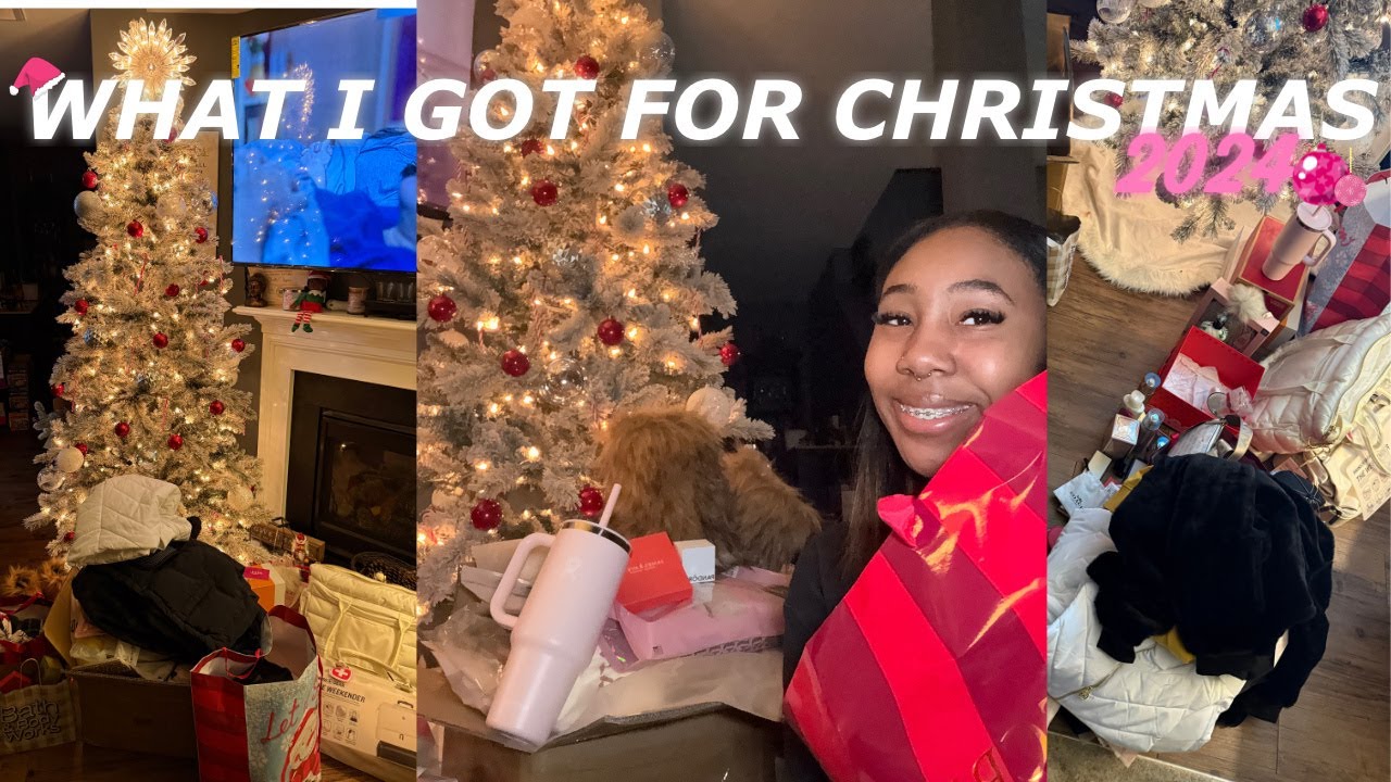 WHAT I GOT FOR CHRISTMAS 2024 *haul* | new iphone ,timbs, clothes ...