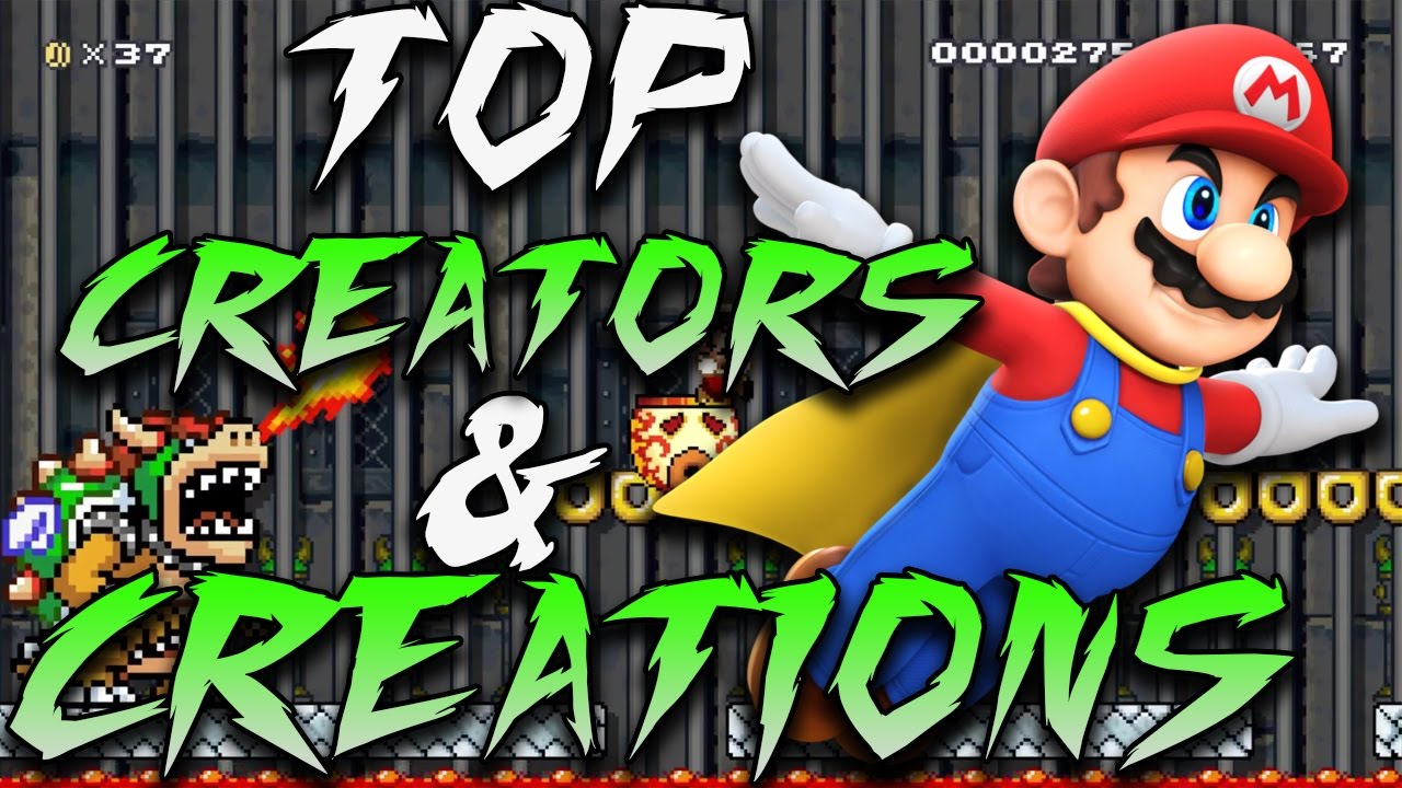 Super Mario Maker: TOP Creators & Creations! - YouTube