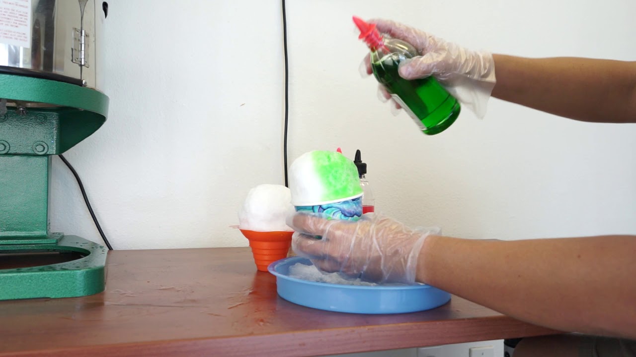 Shave Ice 101 - How to make a Shave Ice - YouTube