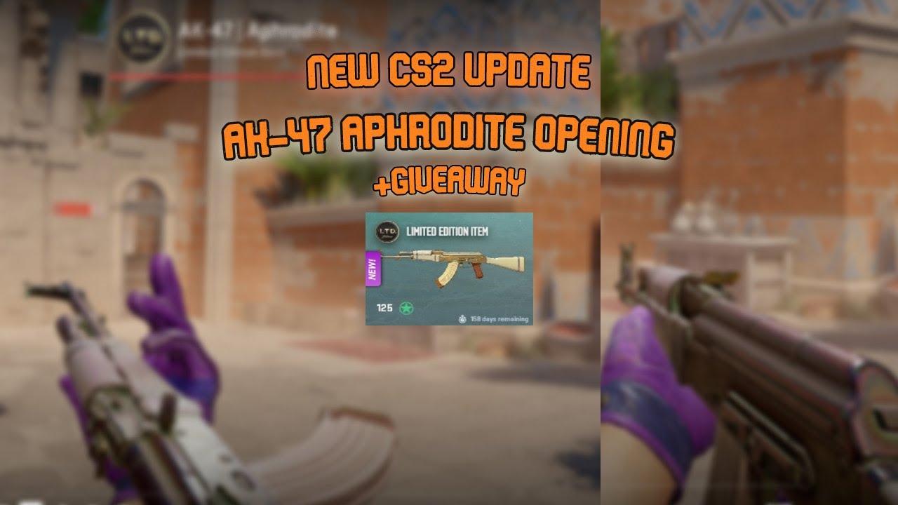 NEW CS2 UPDATE! AK-47 APHRODITE OPENING! + giveaway (10k subs special ...