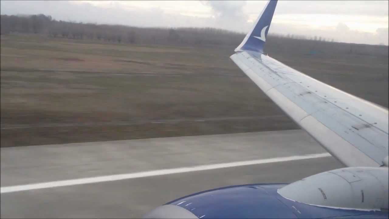 Boeing 737 800 Base Training - cockpit and wing view - YouTube
