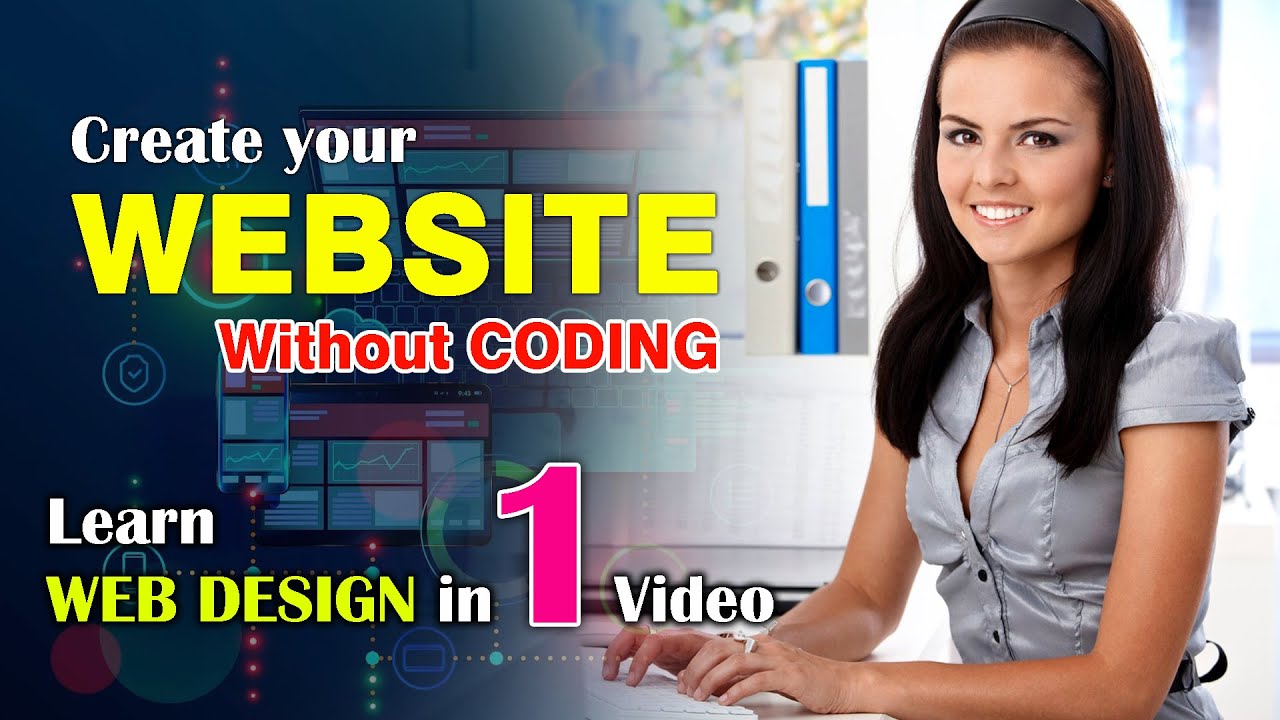 Create Website without Coding Knowledge || Learn Web Design in 30 ...