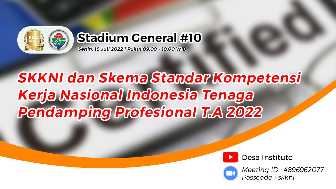 SKKNI dan Skema Standar Kompetensi Kerja Nasional Indonesia Tenaga ...