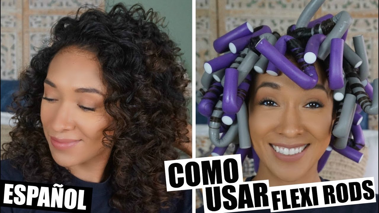 Como Usar Flexi Rods Para Rizos Faciles | RisasRizos - YouTube