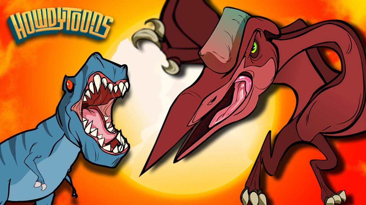 QUETZALCOATLUS from Dinostory by Howdytoons - YouTube