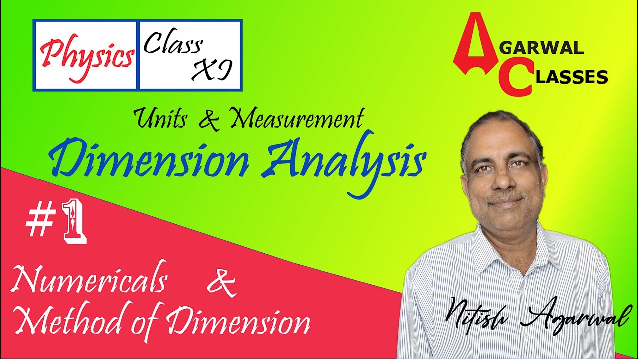 1 Dimension Analysis Class 11 YouTube 1 Dimension Analysis Class 11 YouTube