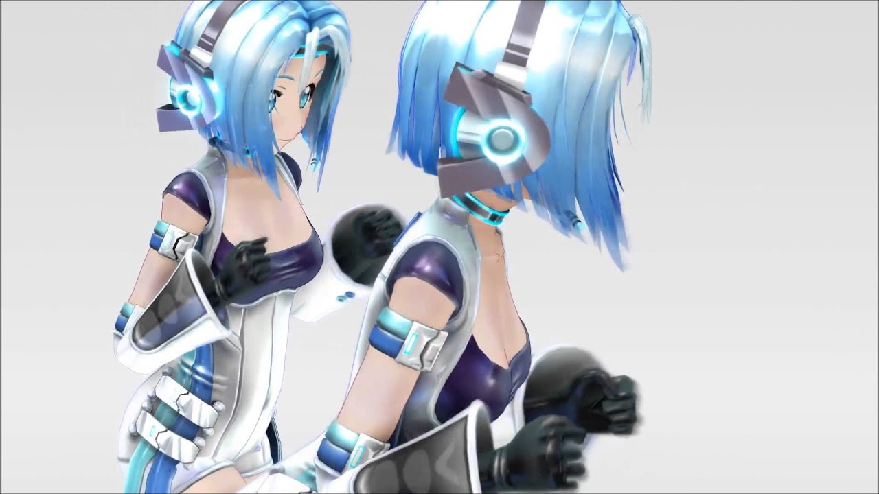 MMD Ani-Chan (AniMiku Mascot) Rig and Physics test! - YouTube