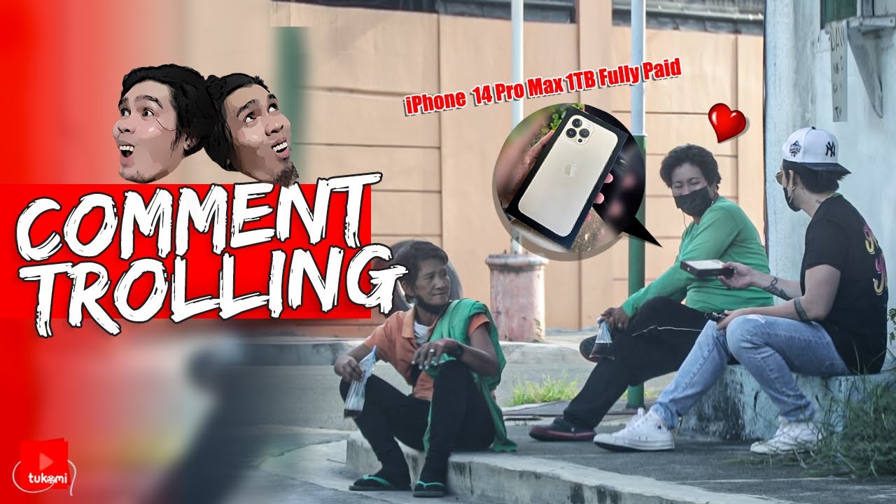 "Mag Bigay ng iPhone 14 Pro Max sa Stranger" | Comment Trolling - YouTube