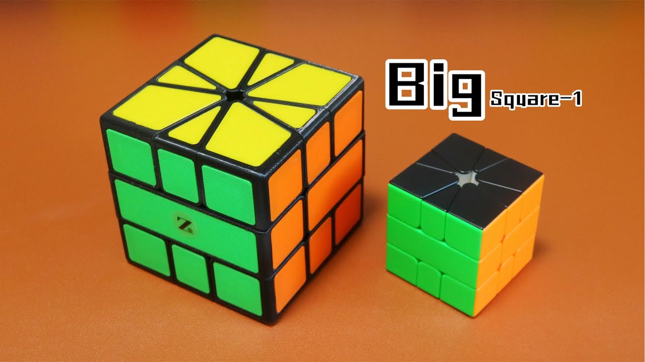 3D Printed 9cm Square-1 - YouTube