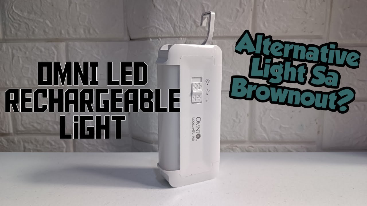 OMNI Mini LED Rechargeable Light 1080p Tagalog - YouTube