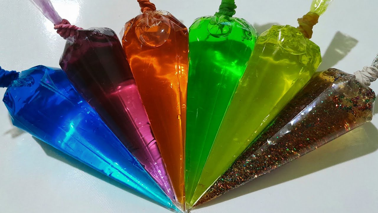 Making Slime with Piping Bags ! Satisfying Slime Videos☆ASMR☆ - YouTube