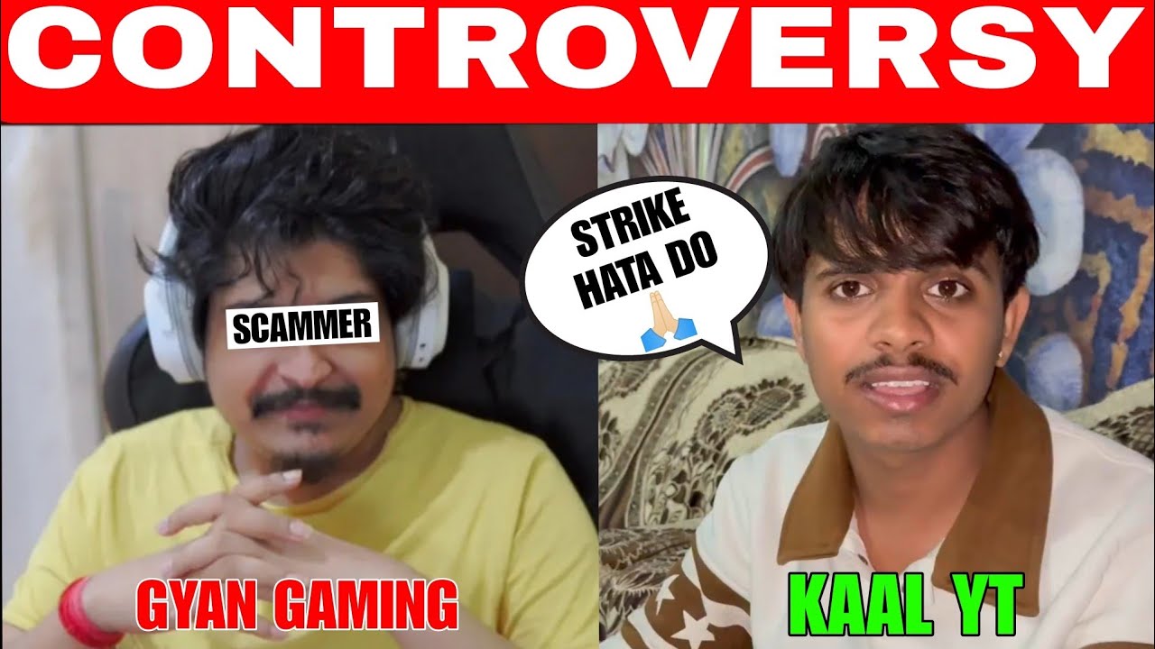 Kaal Yt Need Help Because He Got Strikes || 50k Scam Reality Kaal Yt Vs ...