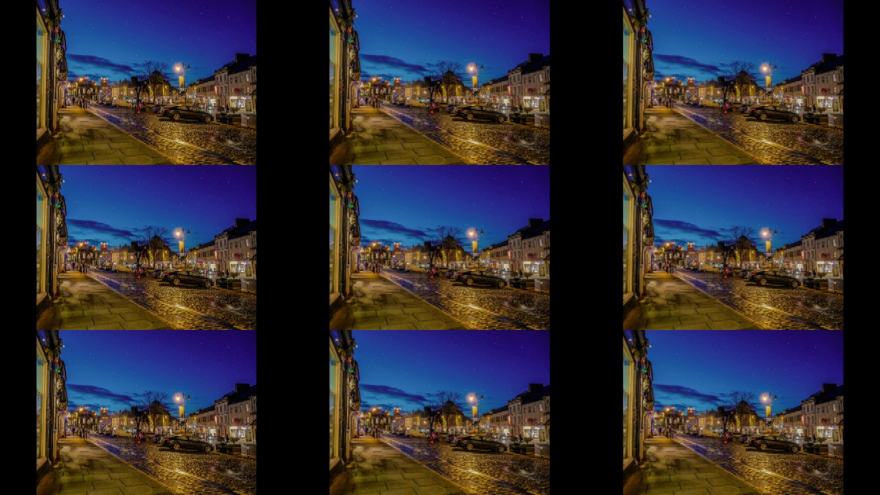 Alnwick Christmas Lights 2016 - YouTube