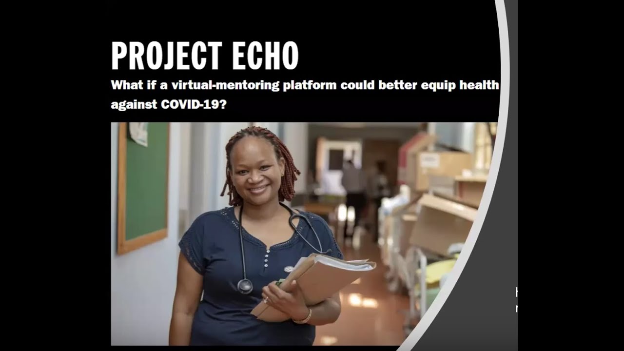 Virtual Launch of West Africa Regional ECHO Project - YouTube