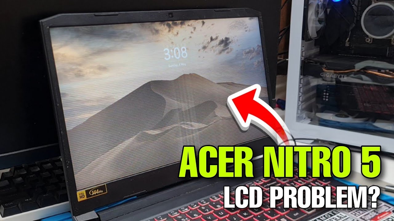 ACER NITRO 5 LCD REPLACEMENT GUIDE #acer #acernitro5 #flickering # ...