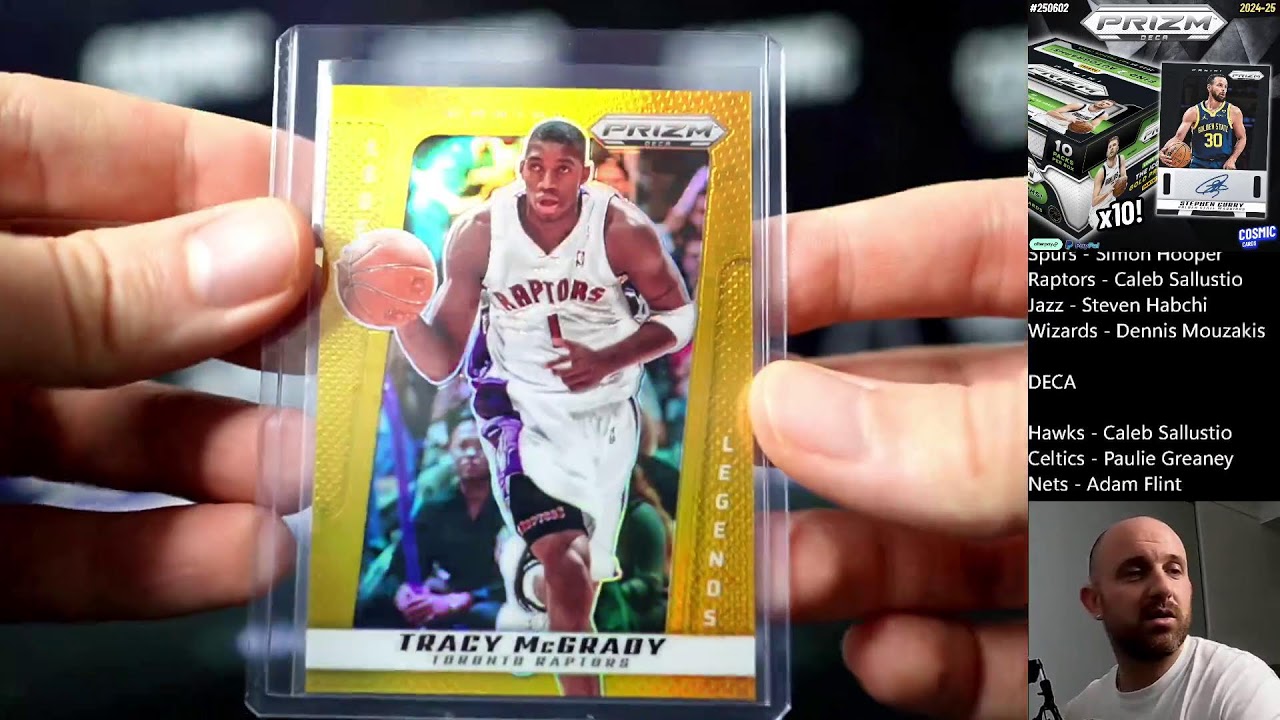 BREAK #250602 2024-25 PANINI PRIZM DECA BASKETBALL HOBBY CASE (10 BOXES ...