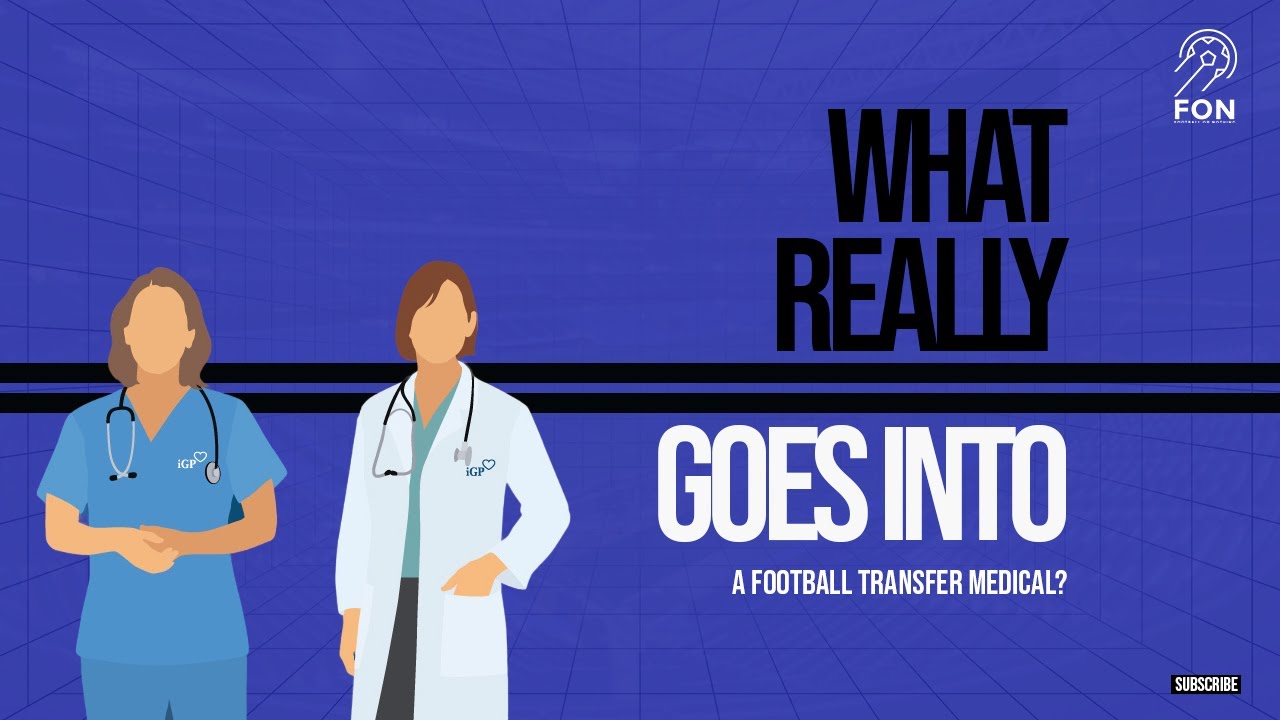 What goes on in a football medical test? 🤔 - YouTube