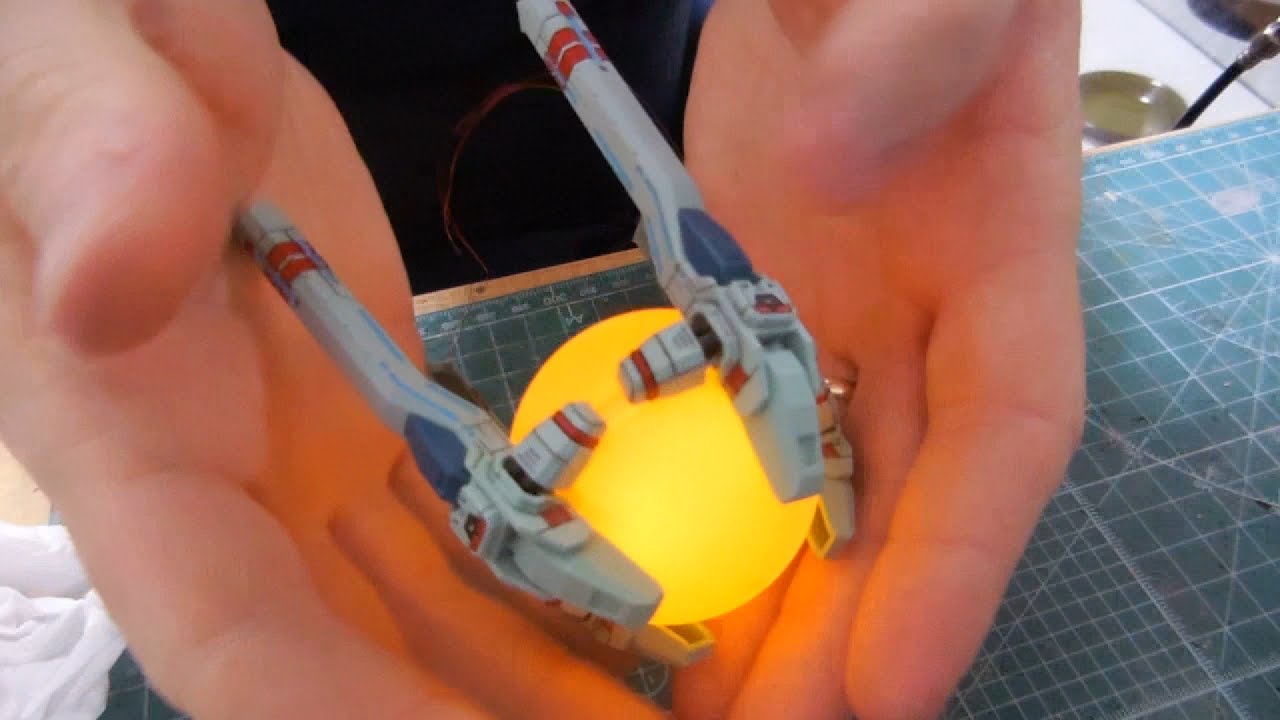 PLUM R-Type Final R-9A Arrowhead plamo build video 5 - YouTube