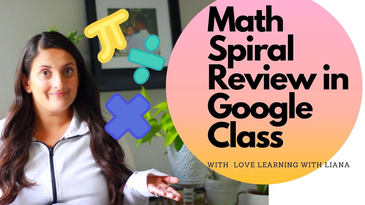 How to Create Spiral Math Review Using Forms in Google Classroom - YouTube