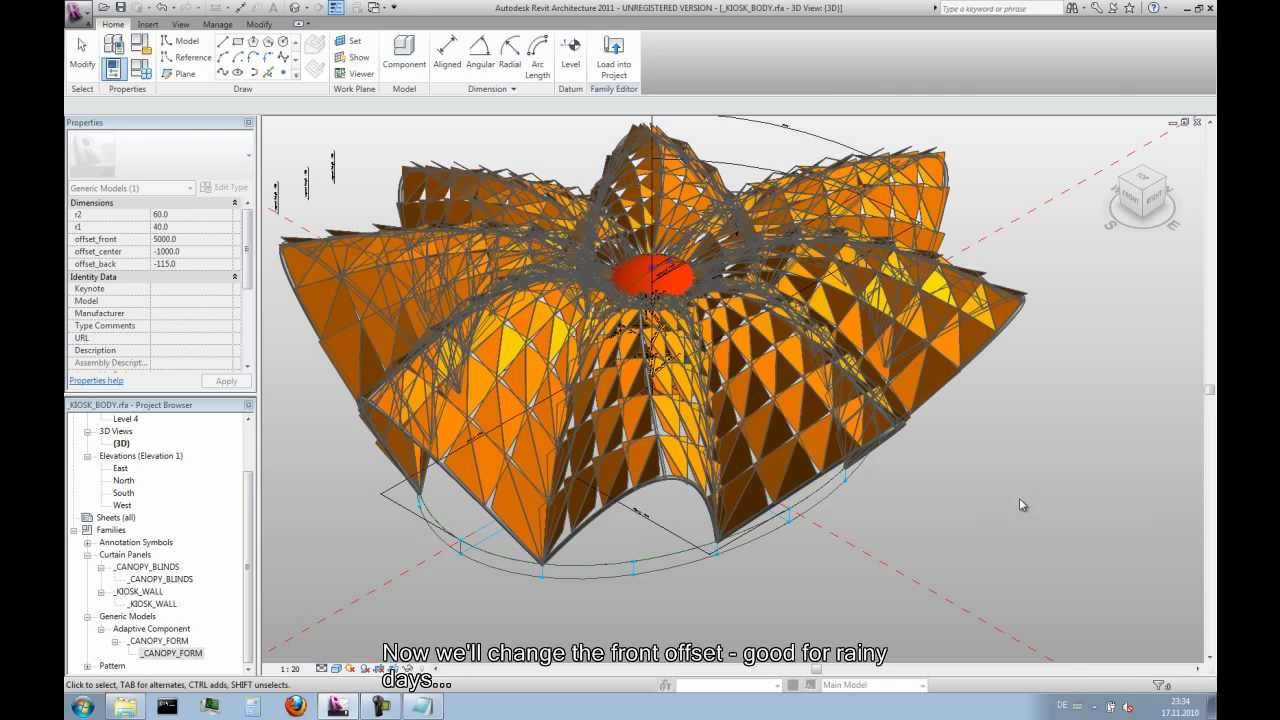 Design Slam 2010 - Revit Parametrics - Team RWTH - 3/6 - YouTube