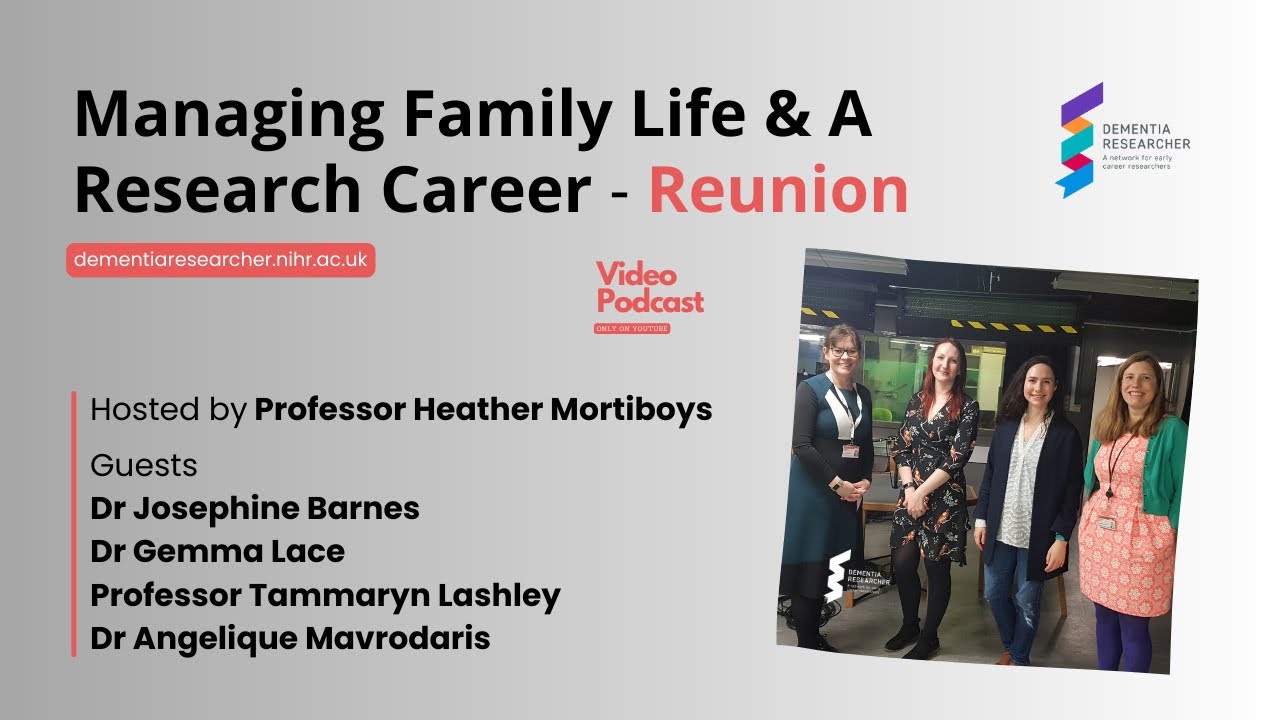 Managing Family Life and a Research Career - Reunion - YouTube