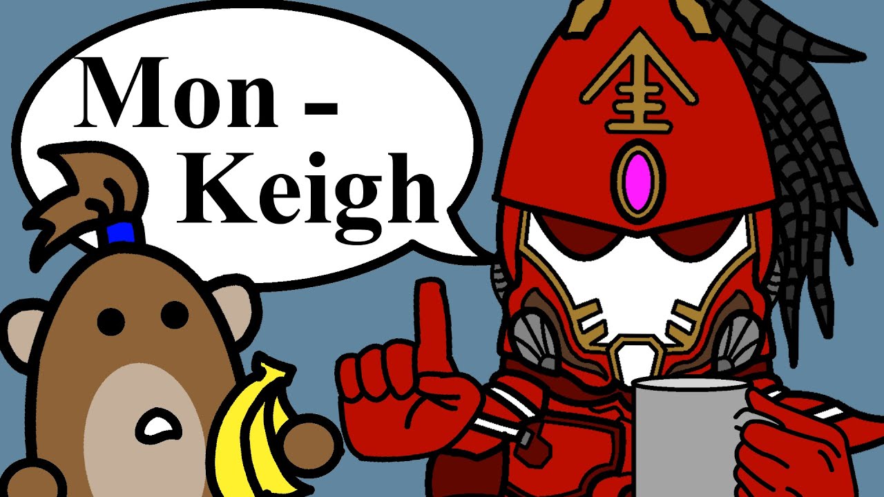 Eldar visit Earth and discover Human Monkey Mon Keigh (40k meme) - YouTube